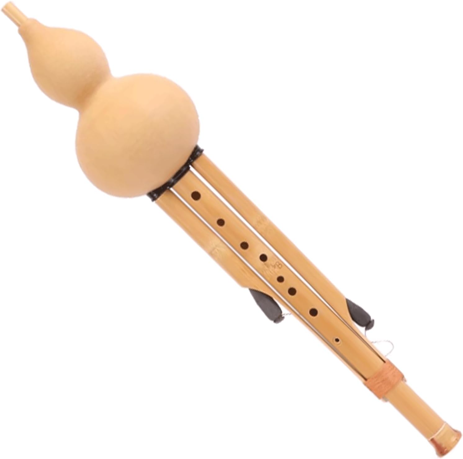 Instrumento de Viento de Madera Tradicional Chino, Instrumento Hulusi ...