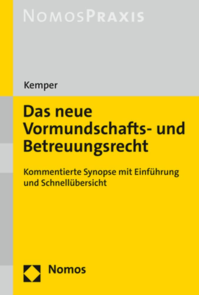 Amazon | Das Neue Vormundschafts Und Betreuungsrecht: Kommentierte ...