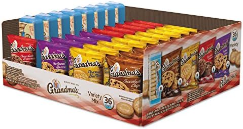 Amazon.com: Grandma's Cookies Variety Pack - Bulk Assortment Care ...