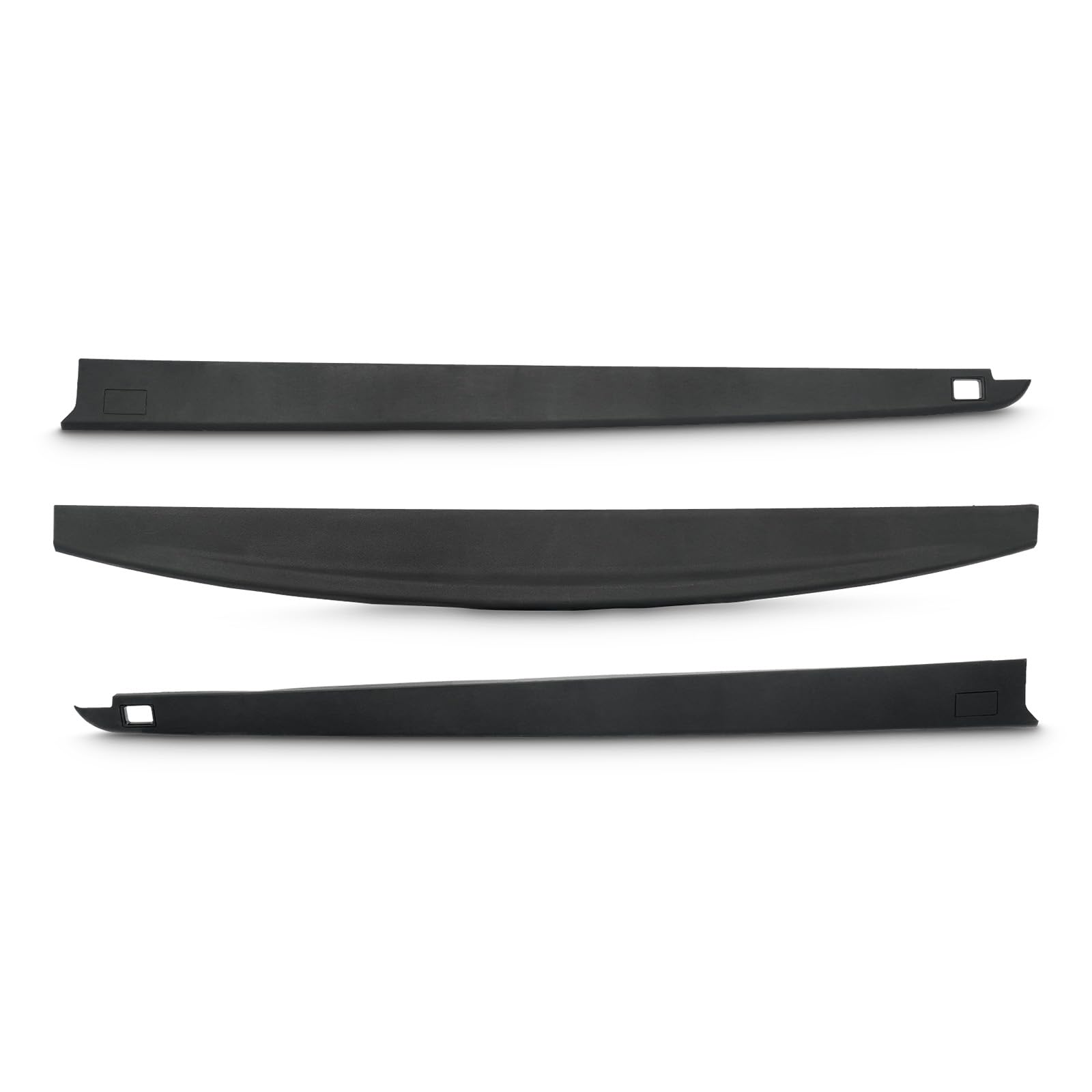 Amazon.com: KARPAL Tailgate Molding Cap Spoiler Set Compatible with ...