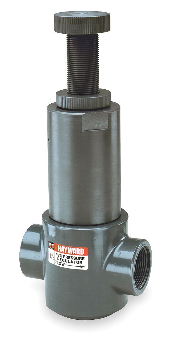 Hayward PR20075T Series PR Pressure Regulator Valve, CPVC Body ...