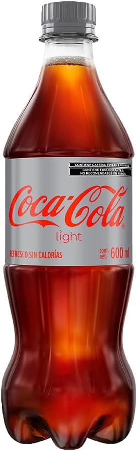 Coca-Cola Light 12 Pack 600ml cada uno : Amazon.com.mx: Alimentos y Bebidas