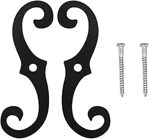 Amazon.com: Luyismer 2Pcs Sturdy Cast Iron Shutter Hook for Window ...