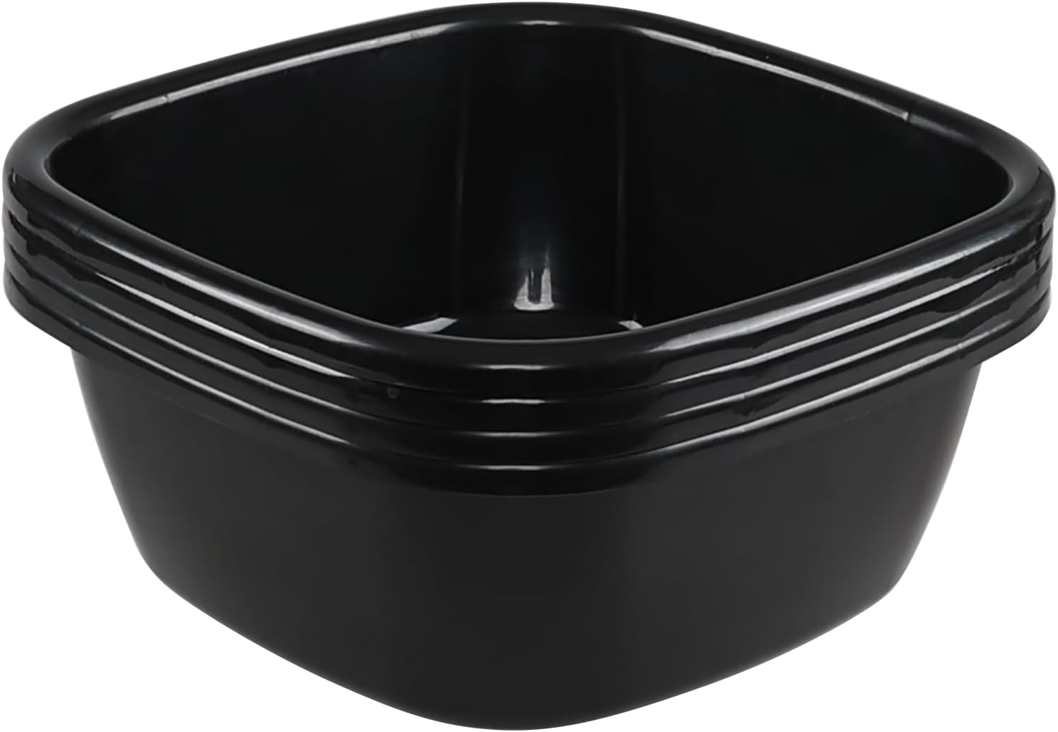 Amazon.com: Knifefish 12 QT Plastic Wash Tub Dishpan Basin,4 Packs ...