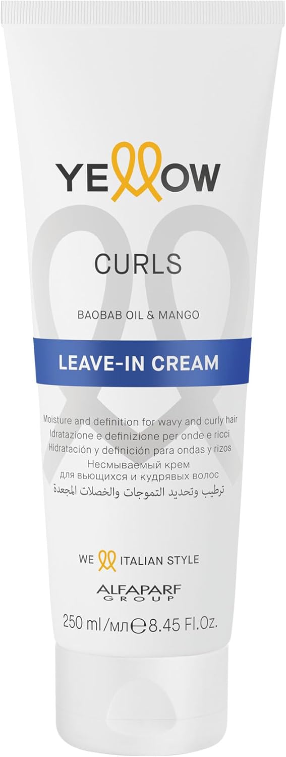 Yellow Professional Yellow Curls Leave-In Cream 250Ml - Creme De ...