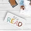 Amazon.com : huester Read Sign Wood Plaque Sign, Reading Corner Decor ...