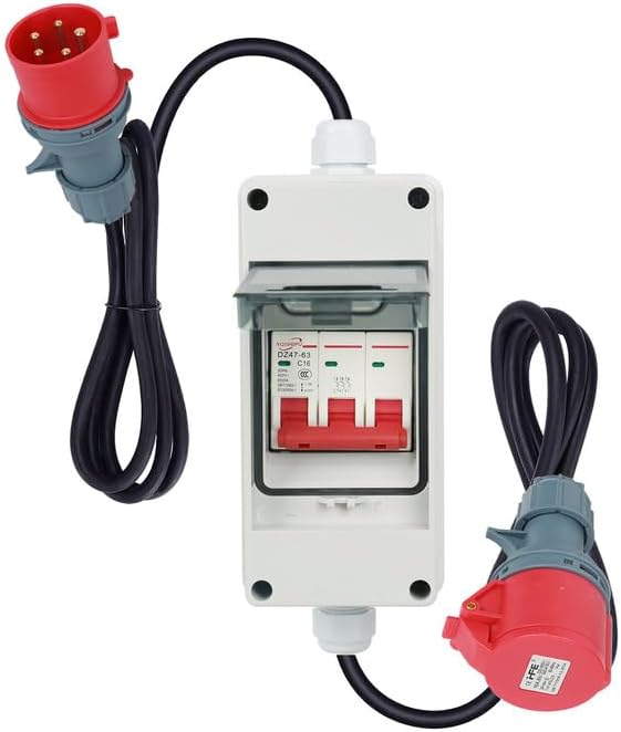 CEE Adapter 32A to 16A, CEE Power Adapter Plug and Socket 32A to 16A ...