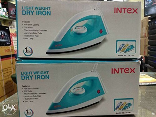 Buy Intex Light Weight Iron (Sky Blue) Online at Low Prices in India ...