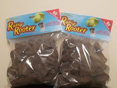 Amazon.com : General Hydroponics Rapid Rooter, Starter Plug for Seeds ...