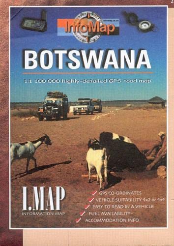 Botswana GPS r/v infomap: Highly Detailed GPS Road Map: Amazon.co.uk ...