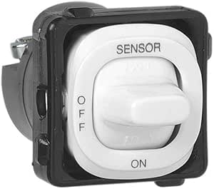 Clipsal 10A 250VAC Sensor Off On 3 Position Mechanisms Switch, White ...
