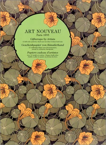 Art Nouveau Paris 1895 Giftwraps - 12 Full-color Patterns (Giftwraps by ...