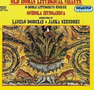 Old Roman Liturgical Chants: Schola Hungarica, Szendrei: Amazon.ca: Music