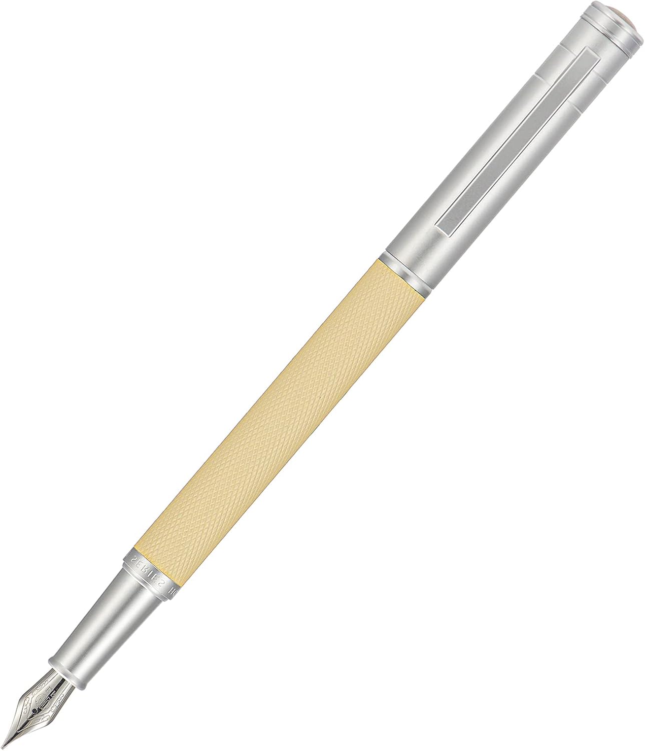 HONGDIAN 1850 White Birch Forest Series Bent Nib Fude Pen, Fine to ...