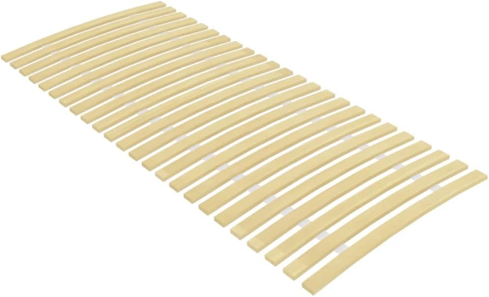 vidaXL Slatted Bed Base with 24 Slats Home Indoor Bedroom Bed Accessory ...