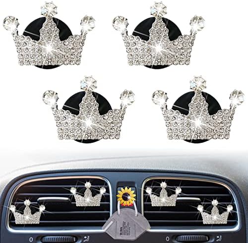 Amazon.com: SZWGMY Crystal Crown Car Fragrance Diffuser,Perfume Bottle ...