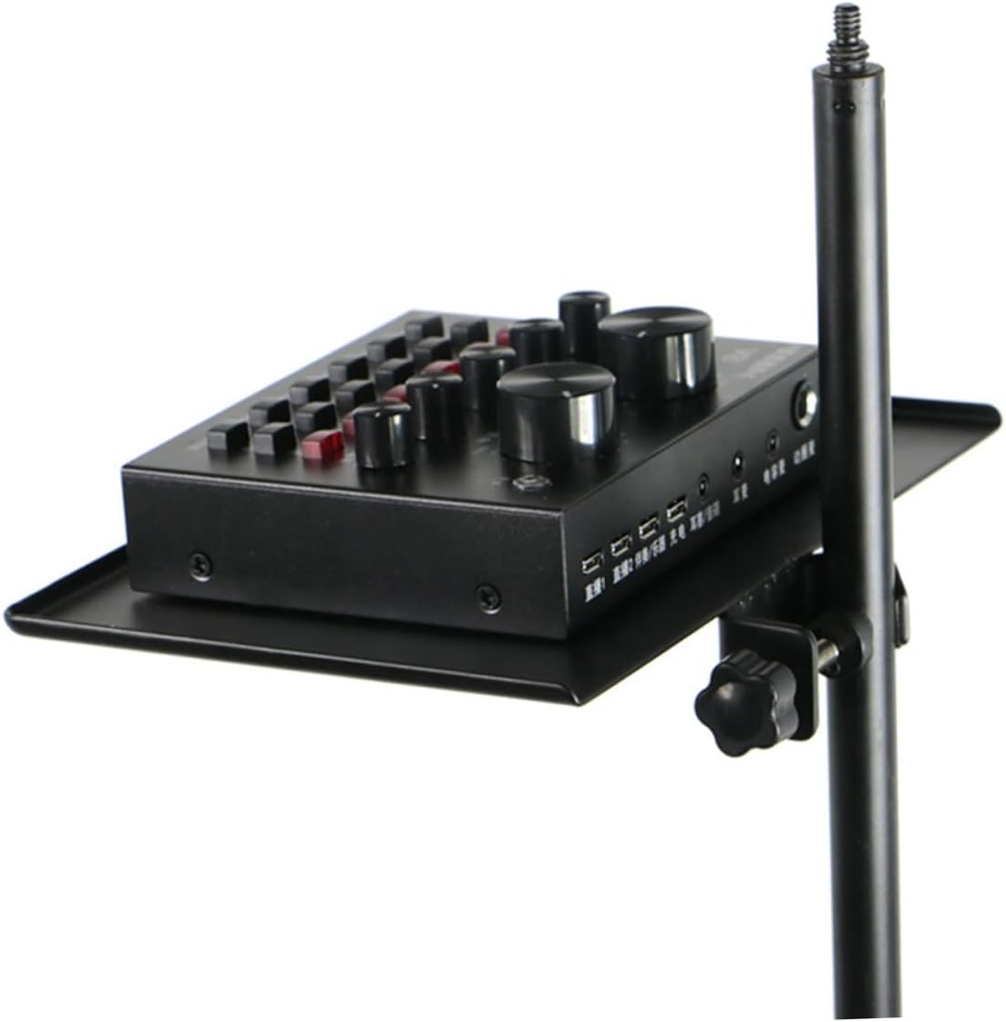 Amazon.com: ibasenice Microphone Tray Clamp- on Rack Tray Microphone ...