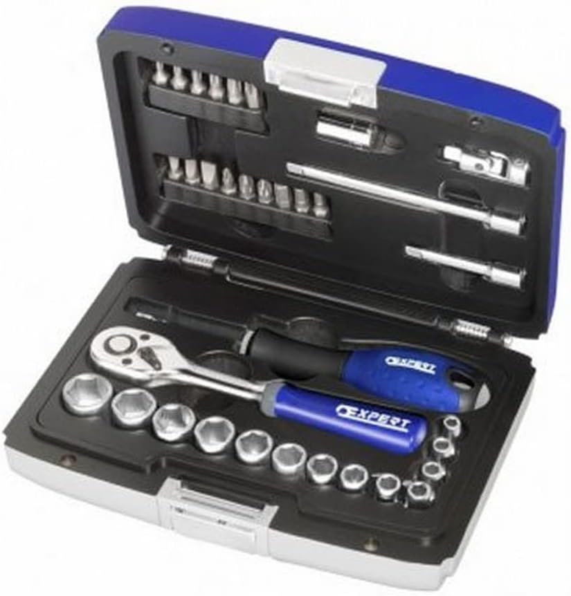 Britool E194672B 1/4-inch Socket Drive Set (34 Pieces) - Square Drive ...