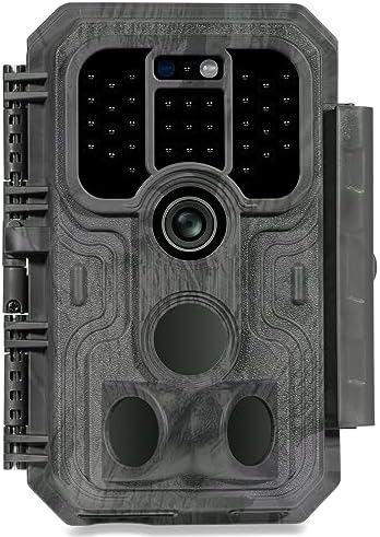 Meidase S5 Wildlife Camera, 48MP 1296P, Trail Camera with H.264 Video ...