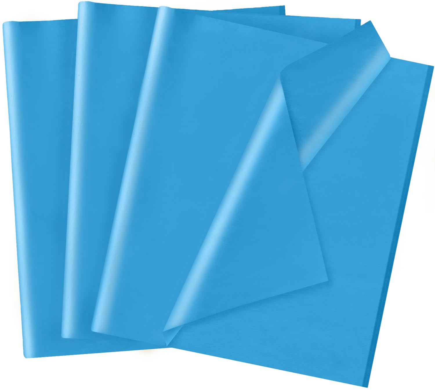 Amazon.com: 50 Sheets Light Blue Tissue Paper for Gift Bags - 14 x 20 ...