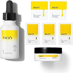 Amazon.co.jp: 【公式店限定】ロート製薬 SKIO VCシリーズ スペシャルキット セラムセット 毛穴 ケア ビタミンCセラム ホワイトVC うるおい 保湿 乾燥肌 敏感肌 美容液 ...