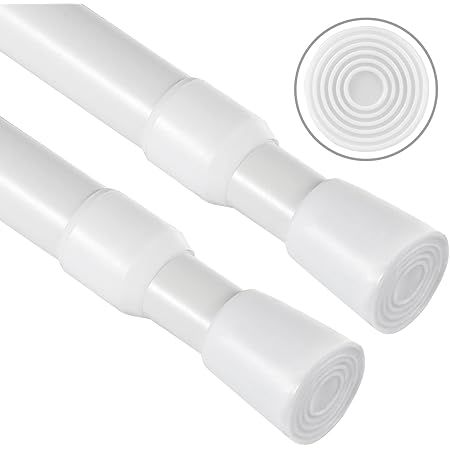 Amazon.com: YYWL&HP 3 Pack Spring Tension Telescopic Rod Curtain Rods ...