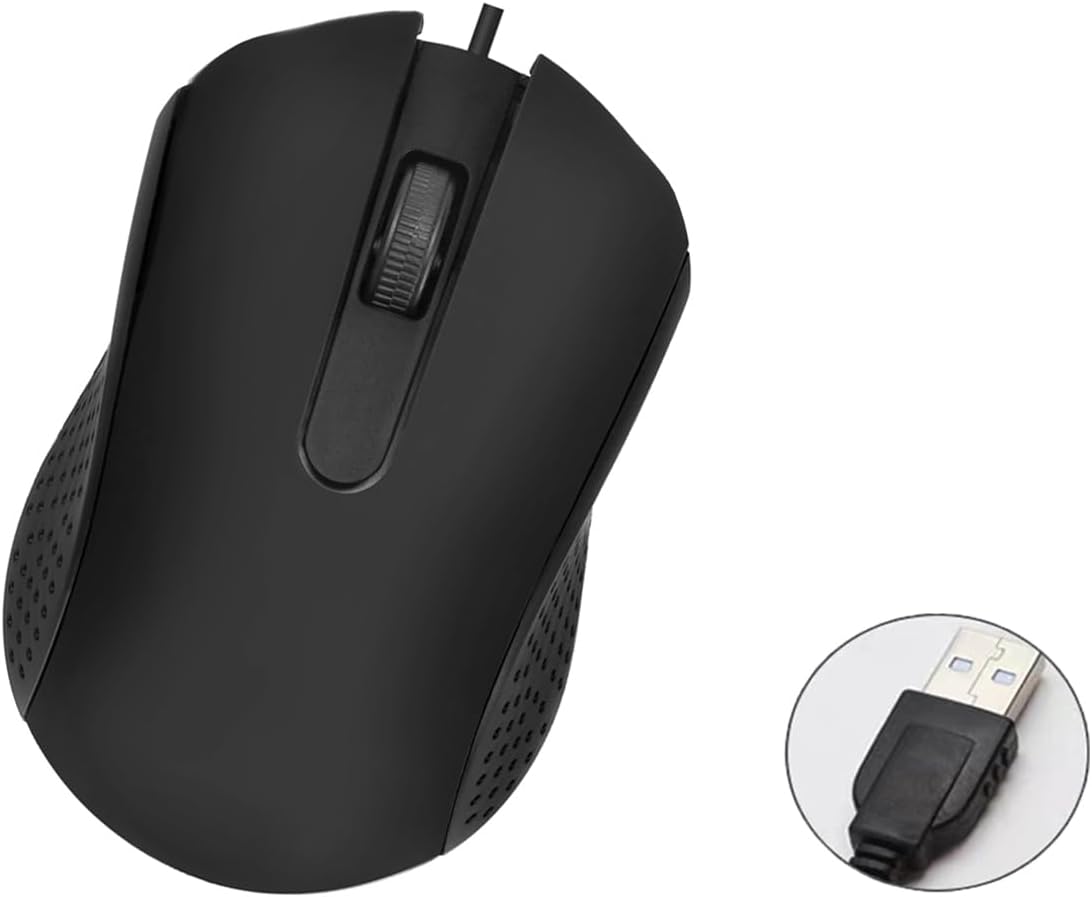 Amazon.com: Yadojingcn Wired USB Computer Mouse - Ergonomic Design, USB ...