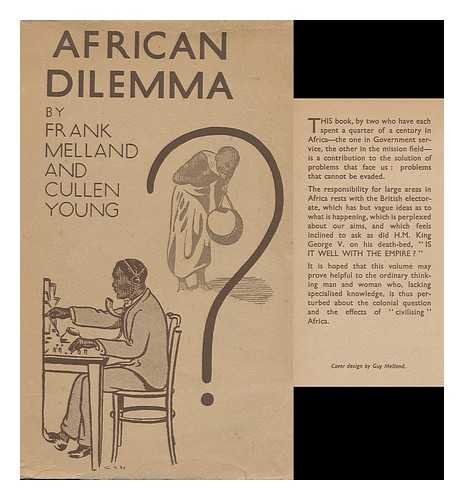 African dilemma: Amazon.co.uk: Melland, Frank H. (Frank Hulme) (1879 ...