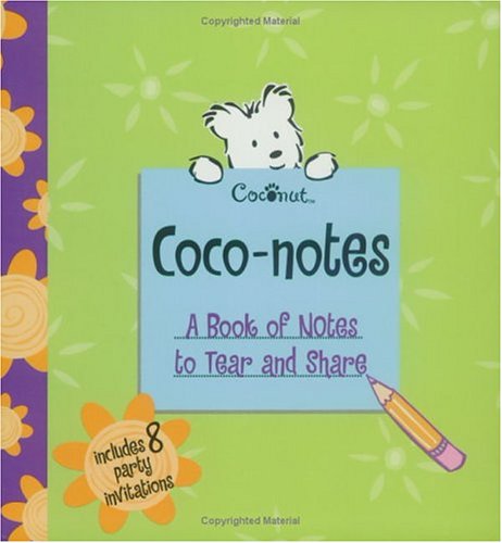Coconut Coco-Notes: A Book of Notes to Tear and Share (Coconut ...