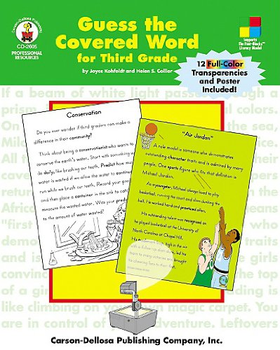 Guess the Covered Word for Third Grade: Kohfeldt, Joyce, Collier, Helen ...