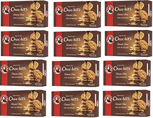 Amazon.com: Baker's Choc-kits Crunchy Oat Biscuits/Cookie | Chocolate ...