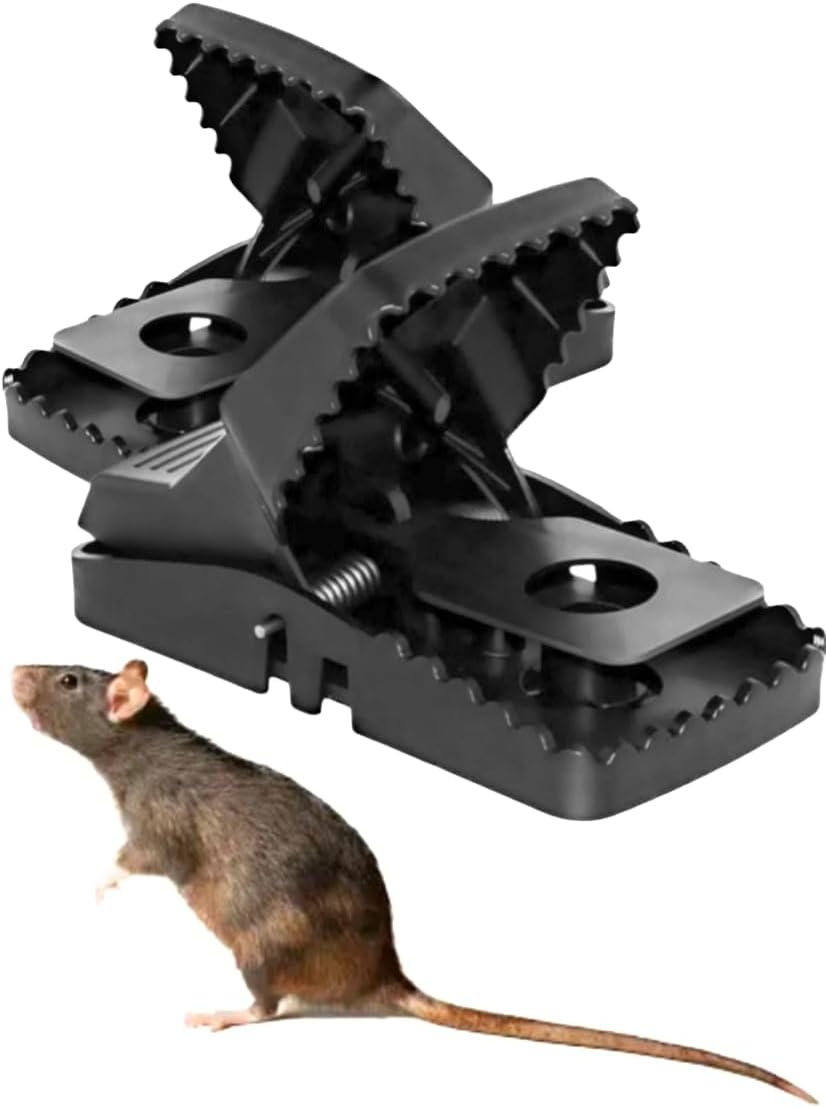 XXL Rat Traps - 2 Pack Large Heavy Duty Reusable, Rodent Vermin solution, UK Seller, by Mamax ...