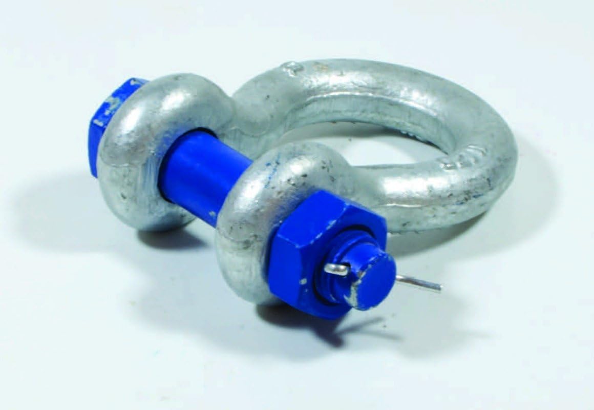 Peerless 1/2" 2 Ton Safety Pin Anchor Shackle: Amazon.com: Industrial ...