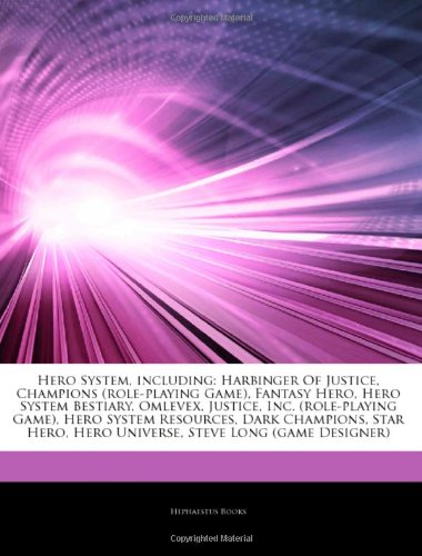 Amazon | Articles on Hero System, Including: Harbinger of Justice ...
