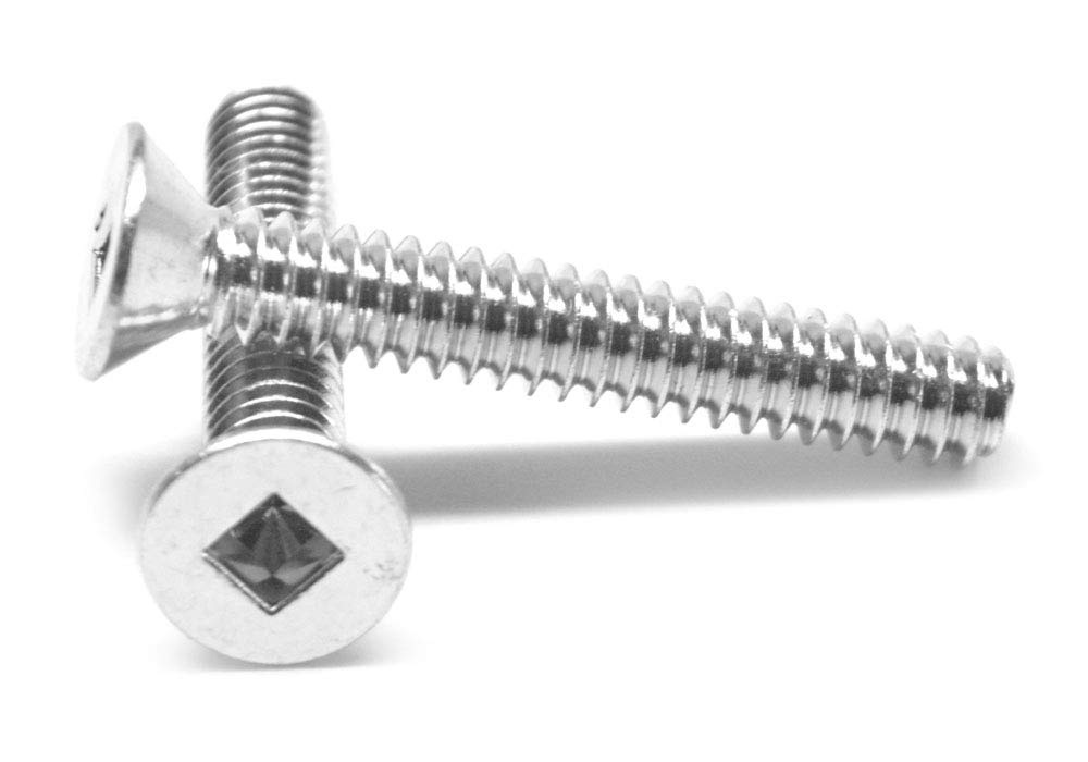 10 32 X 3 8 FT Fine Thread Machine Screw Square Drive Flat Head 10 32 X 3 8 FT Fine Thread Machine Screw Square Drive Flat Head