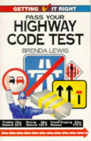 Amazon | Pass Your Highway Code Test (Getting it Right S.) | Lewis ...