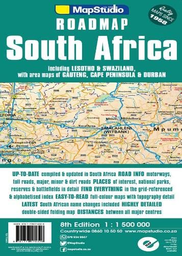 Roadmap - South Africa : Mapstudio, Mapstudio: Amazon.in: Books