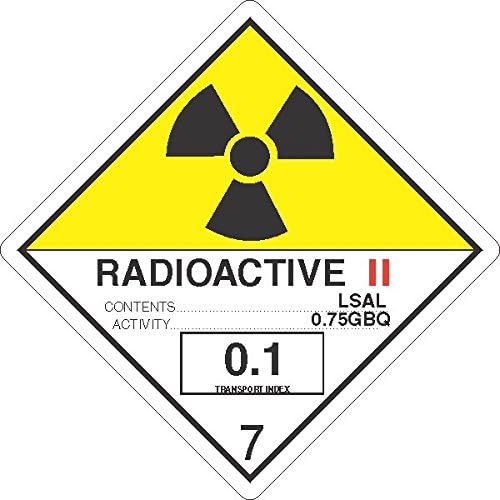 Amazon.com: GC Labels-L307IIP3001, Contents Lsal Activity 0.75Gbq. (19 ...