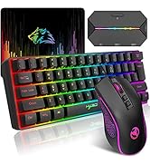 YINDIAO T8 60% Mechanical Gaming Keyboard,68 Keys TKL Compact Layout ...