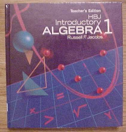 HBJ Introductory Algebra 1 Russell F Jacobs: Russell F. Jacobs ...