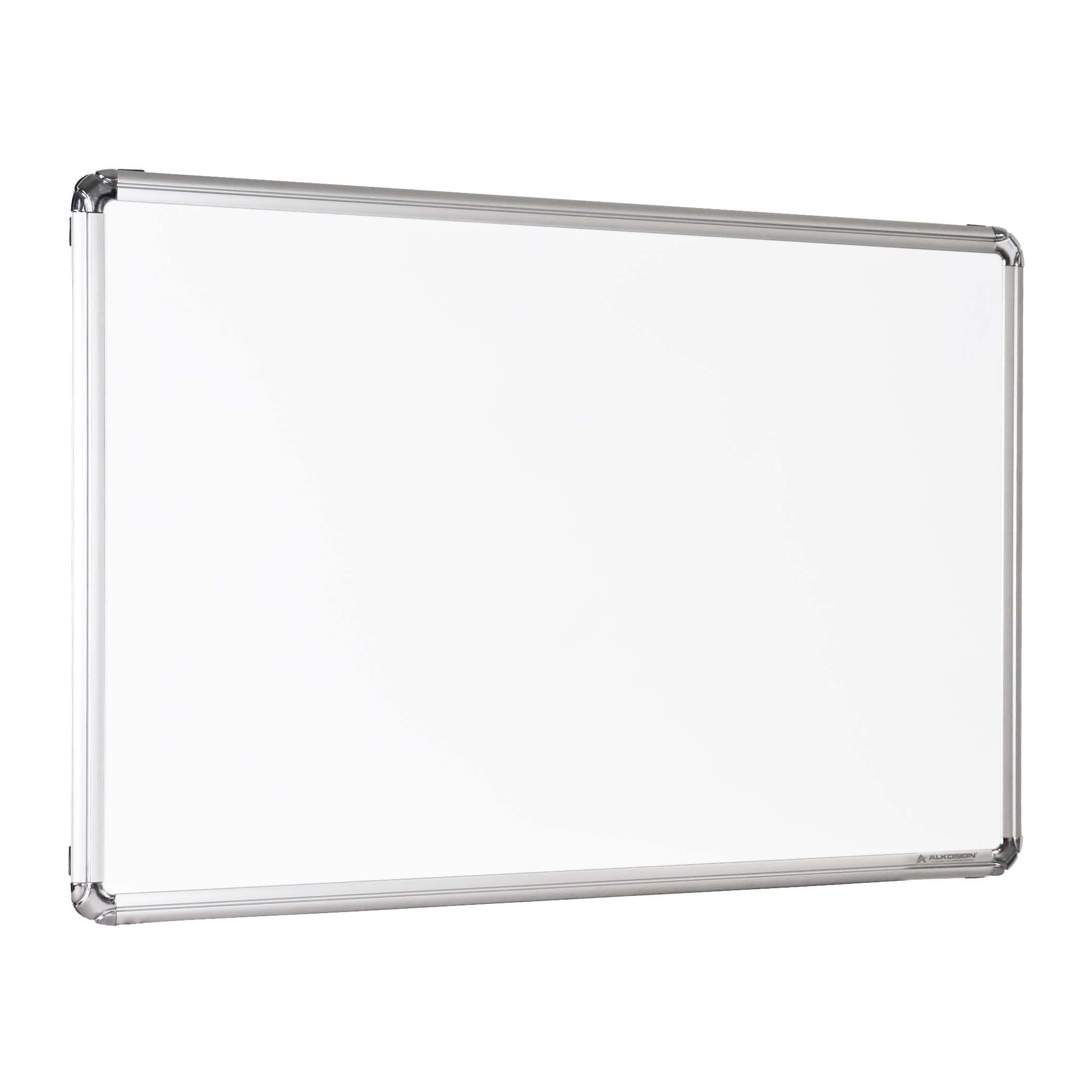 ALKOSIGN Astra Chrome Non-Magnetic White Boards with Melamine Surface ...