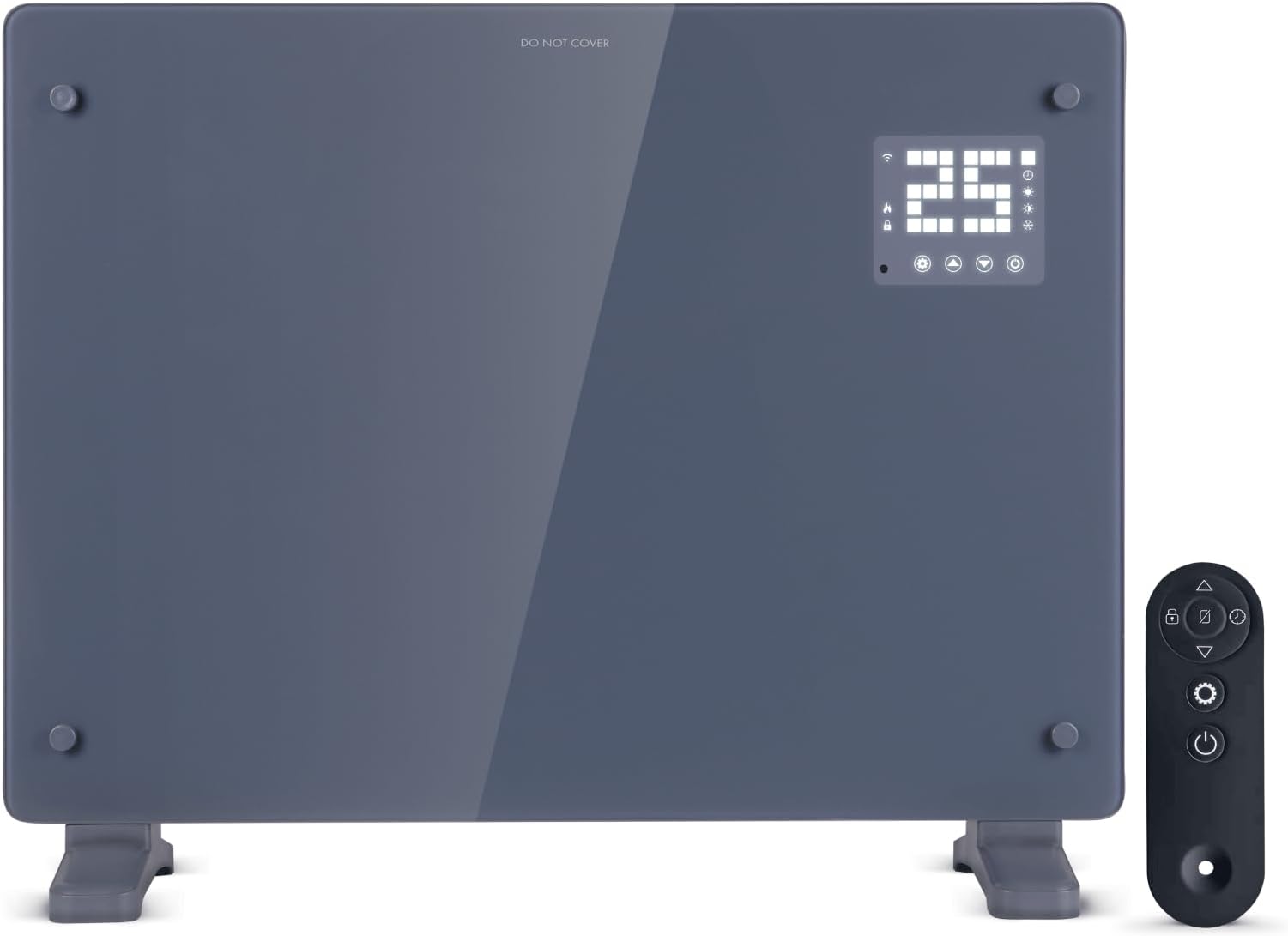 MYLEK Panel Space Heater 1.2KW Smart WiFi App Radiator Electric ...