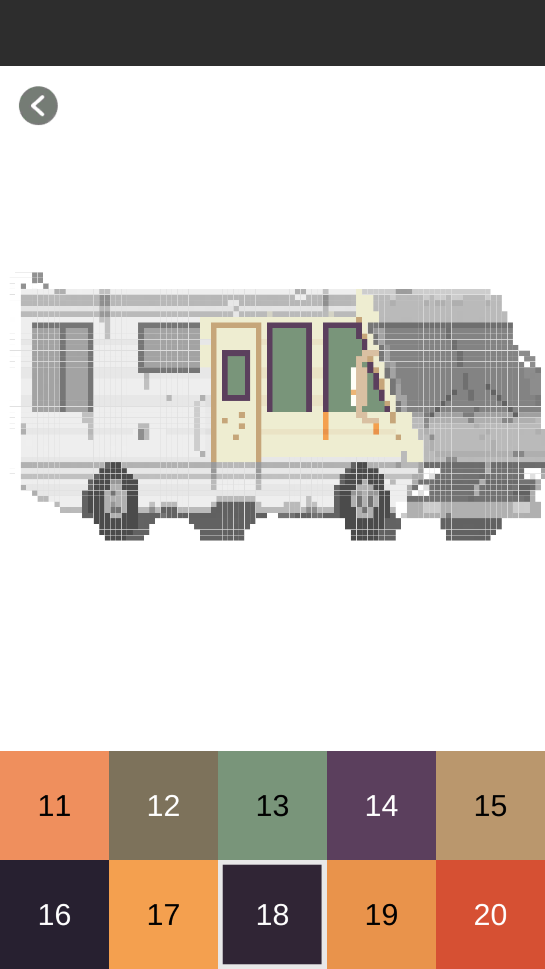 Car Color By Number, Pixel Art Car - App on Amazon Appstore