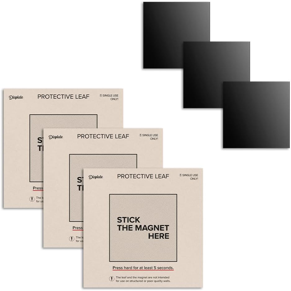 Amazon.com: Displate Magnets for Wall with Adhesive Backing, Set 3pcs ...