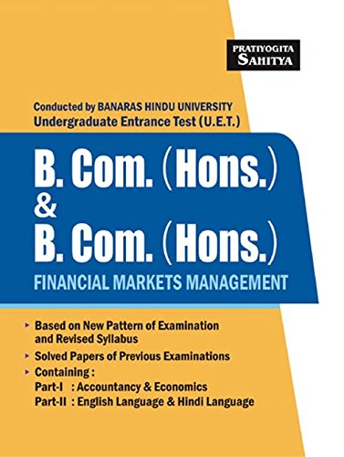 B.H.U. B.Com. (Honours) & B.Com Honours Financial Market Management ...