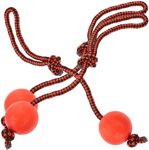 Pet Supplies : Ipetboom 3pcs Dog Training Ball on Rope Dog Rope Toys ...