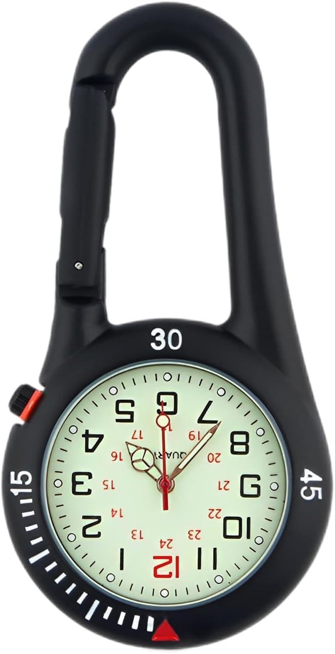 Fob Watches for Nurses, Luminous Nurses Fob Watch Women's Pocket& Fob ...