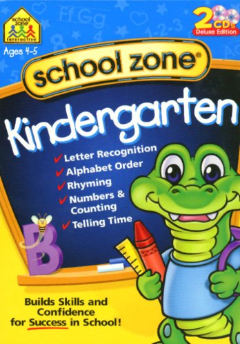 Kindergarten: School Zone Interactive Staff: 9781589476820: Amazon.com ...