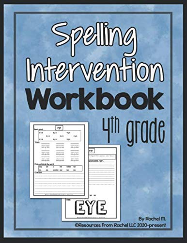 spelling intervention workbook 4th grade