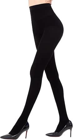Yilanmy Cable Knit Sweater Tights for Women Cozy Winter Warm Footed ...